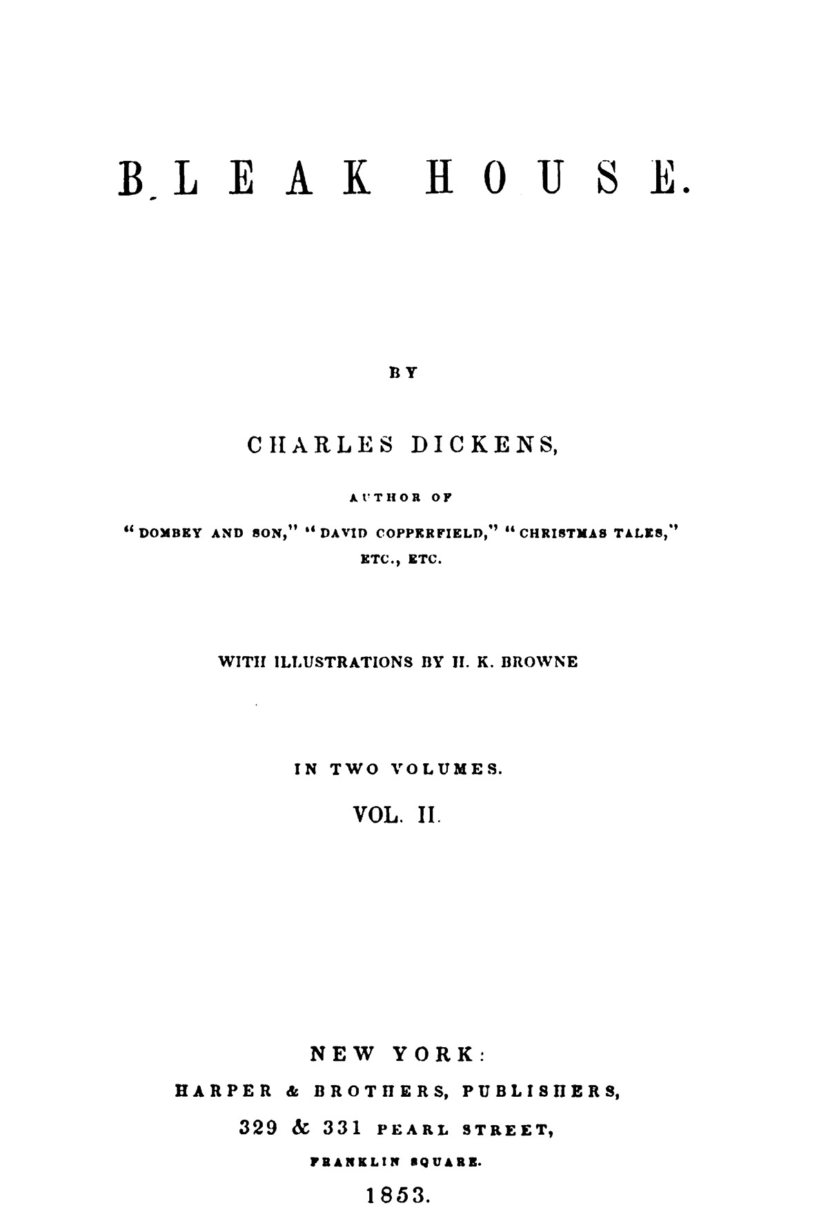 Bleak House – HarperCollins Publishers