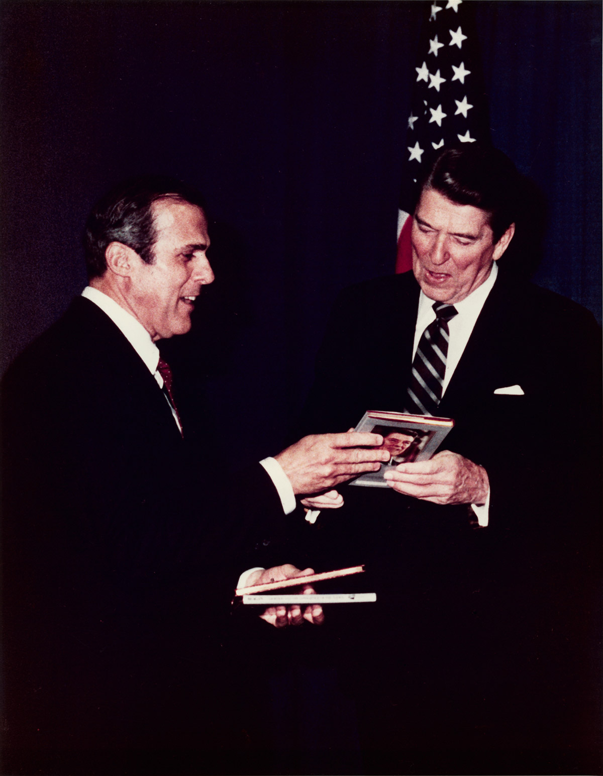 Sam Moore with Ronald Reagan – HarperCollins Publishers