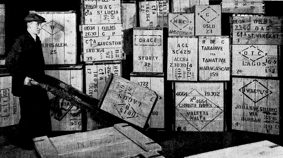 The Collins UK warehouse, circa 1948 – HarperCollins Publishers